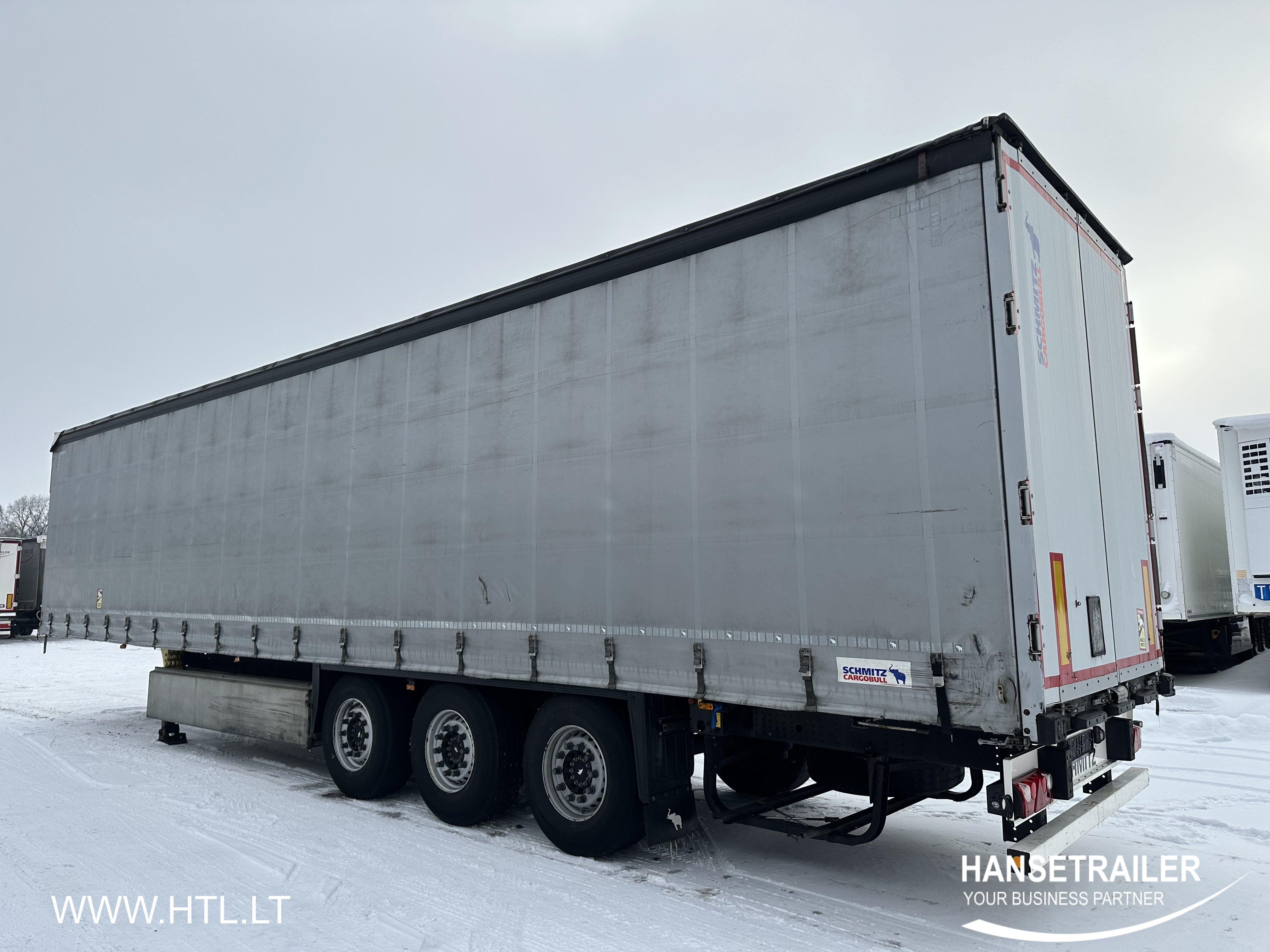 Schmitz SCS 24/L Multilock XL Lifting Axle Užuolaidinės Puspriekabės ...