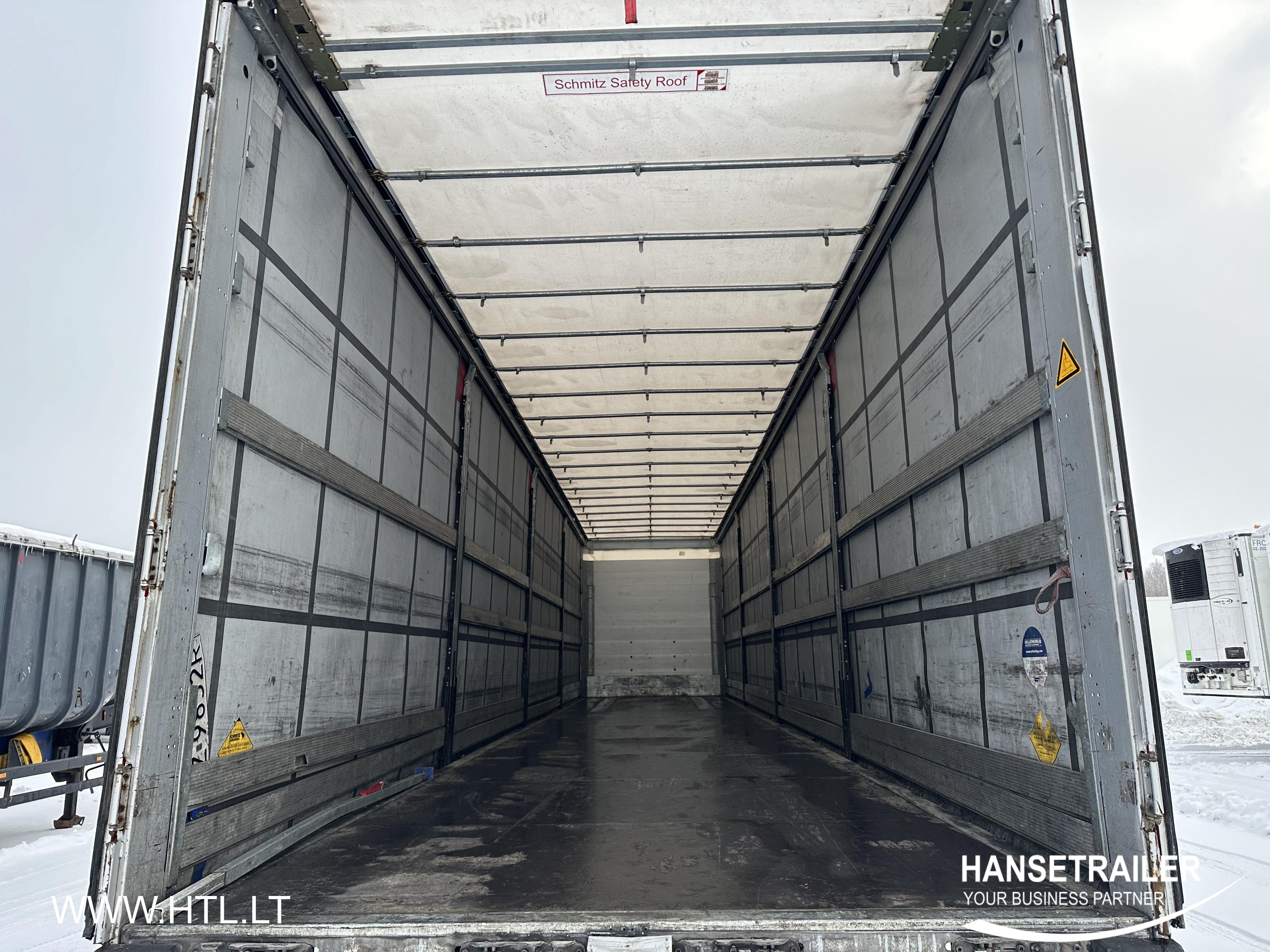 Schmitz SCS 24/L Multilock XL Lifting Axle Užuolaidinės Puspriekabės ...